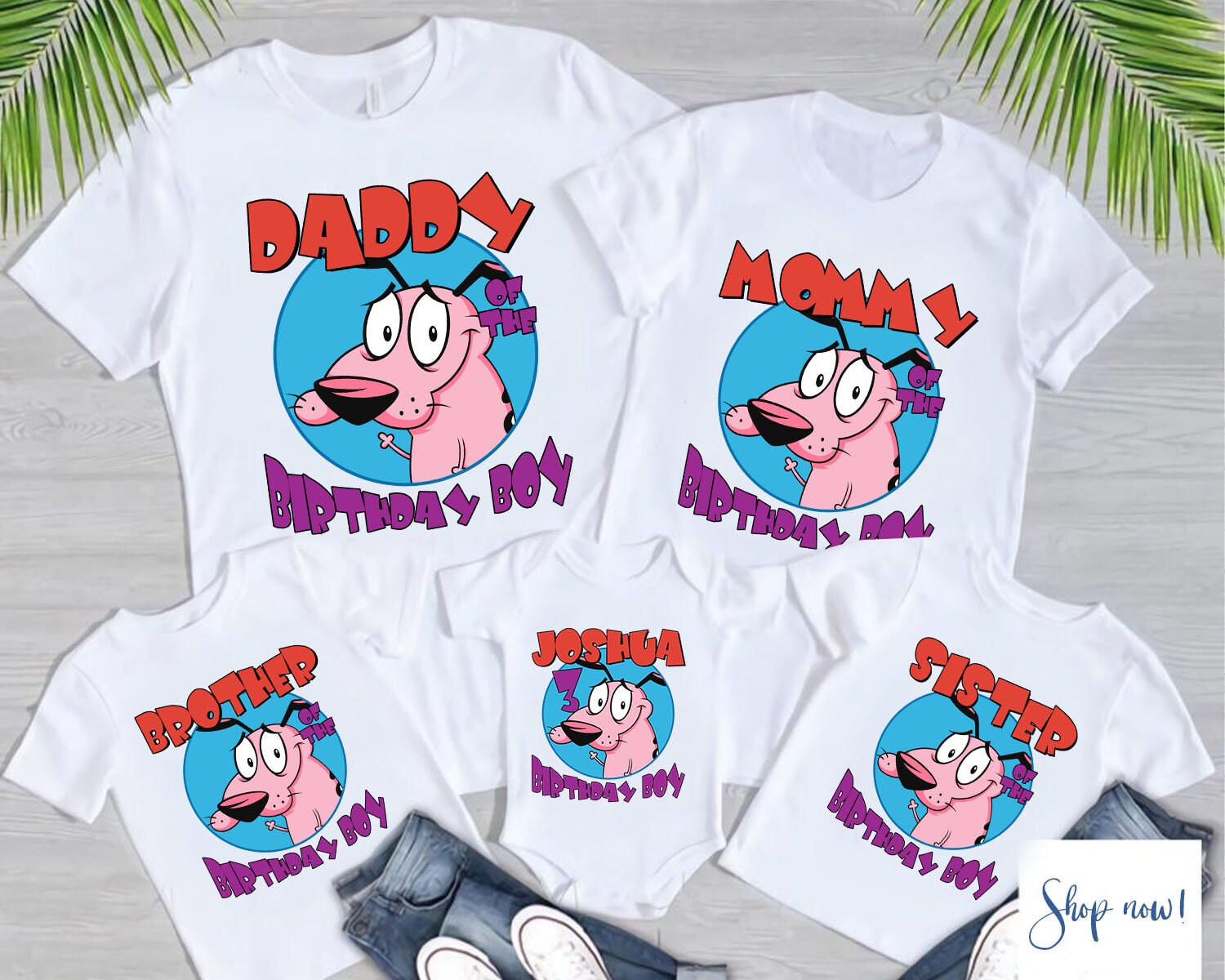 Personalized Courage The Cowardly Dog Cartoon Inspired Cartoon Courage ...