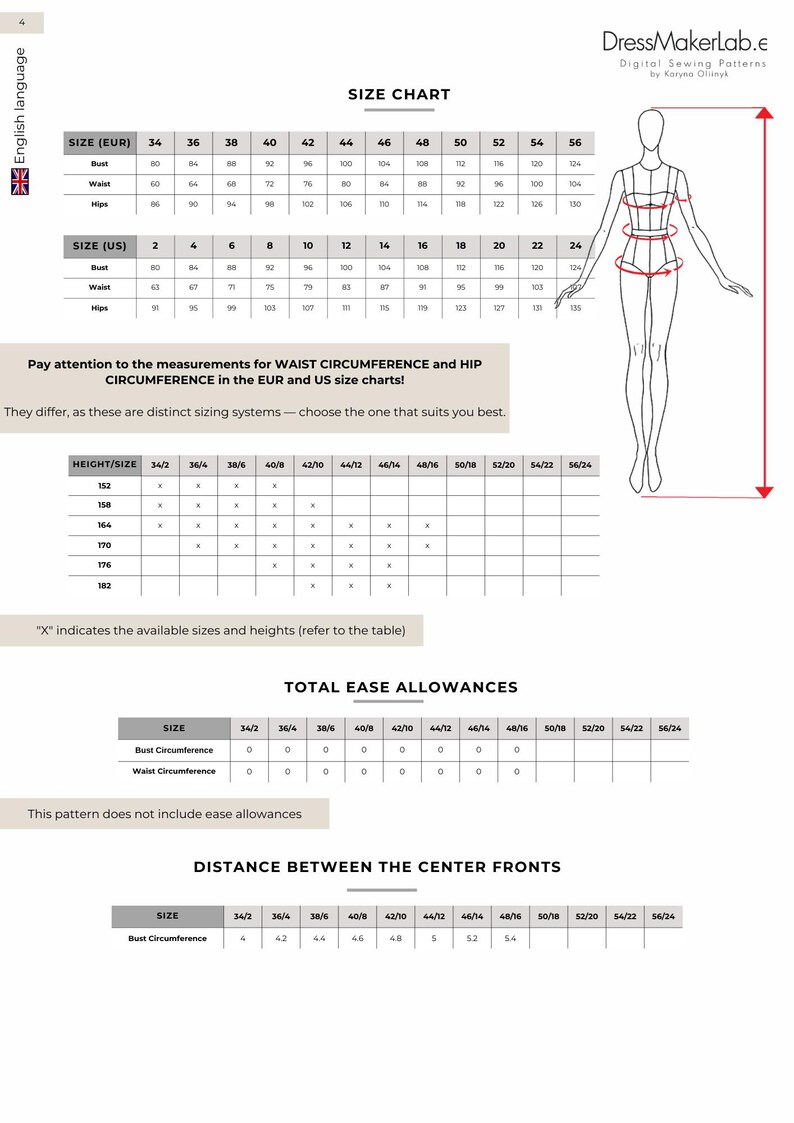 Top Pattern // Corset-style Lace-up Top Sewing Pattern With Step-by ...