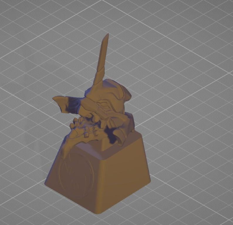 EVA01 Keycap 3D STL File Neon Genesis Evangelion Stl Files for 3D ...