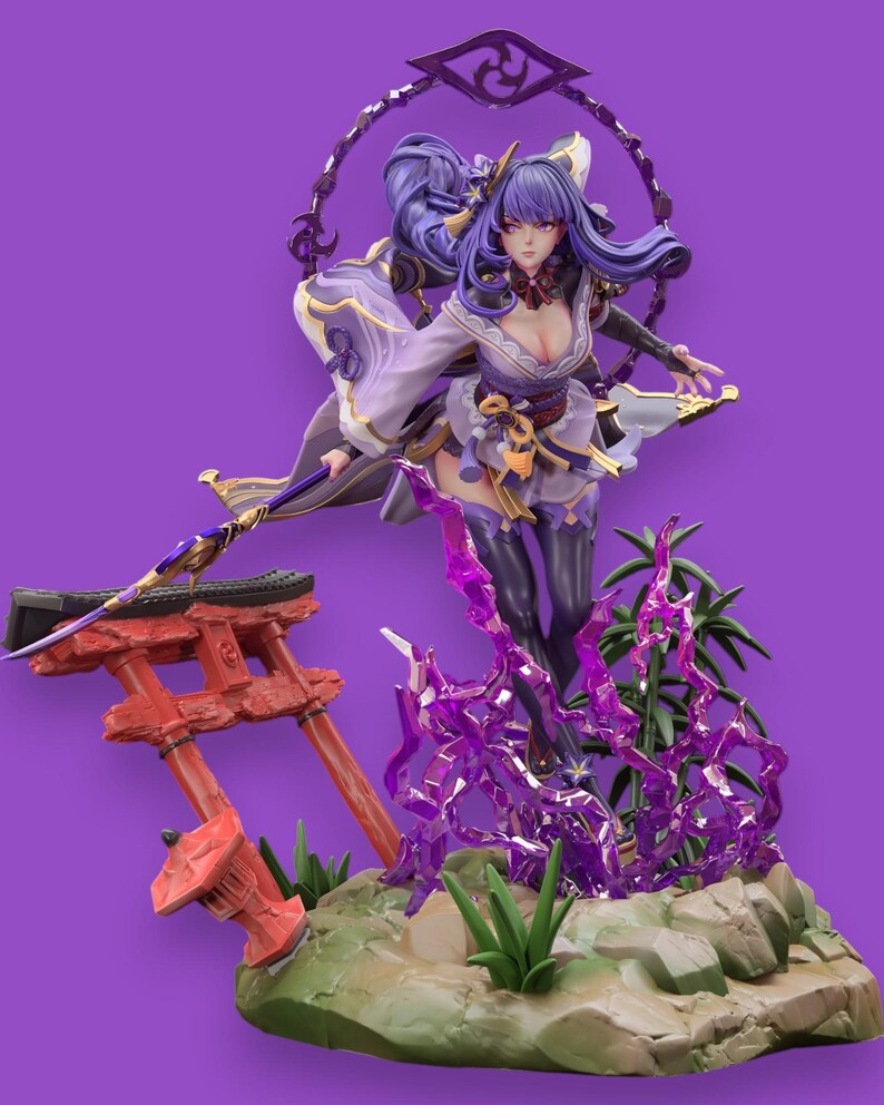 Raiden Shogun 3D STL File Stl Files for 3D Printers 3D Print Game ...