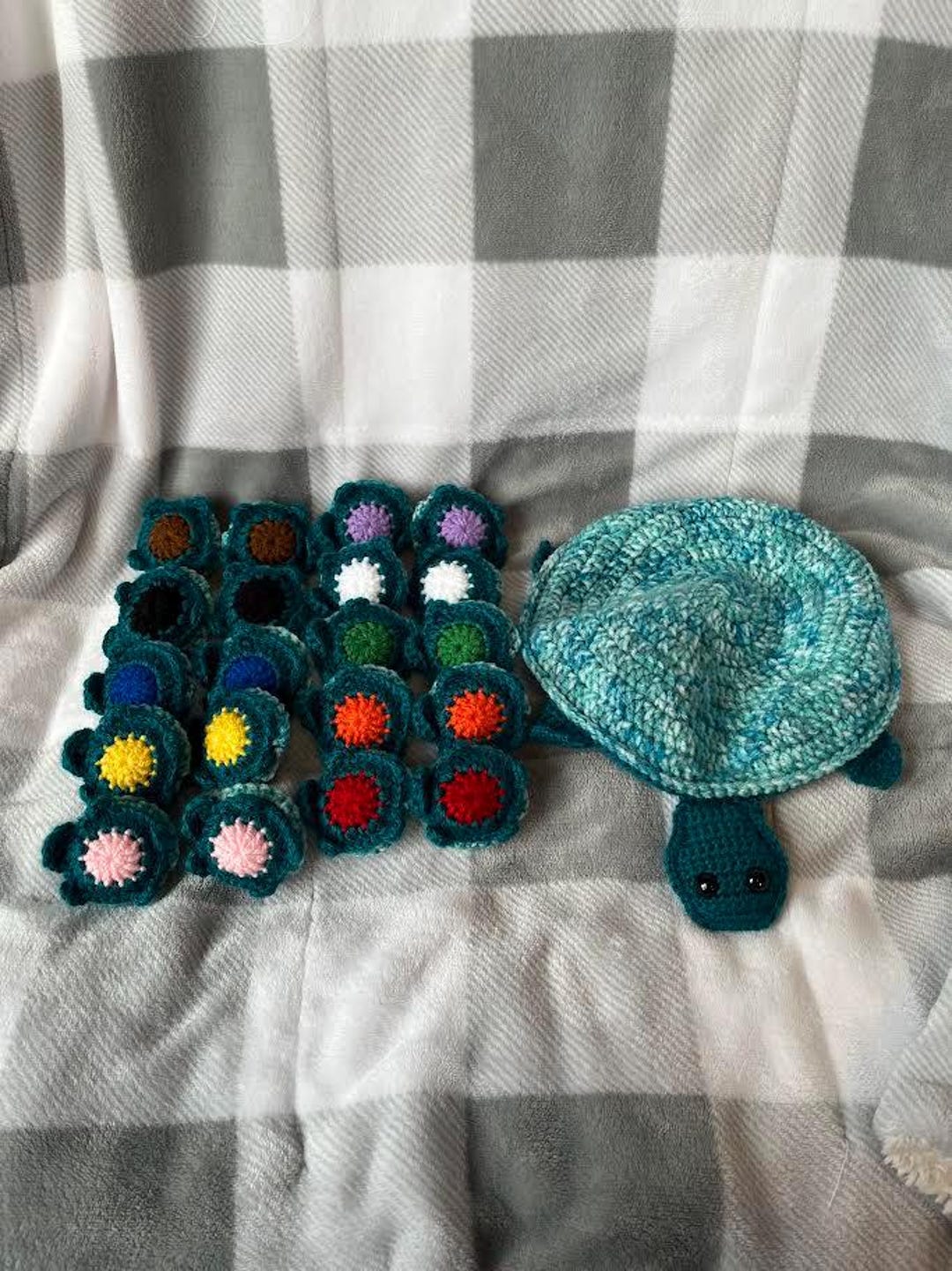 Turtle Matching Game for Preschoolers - Etsy