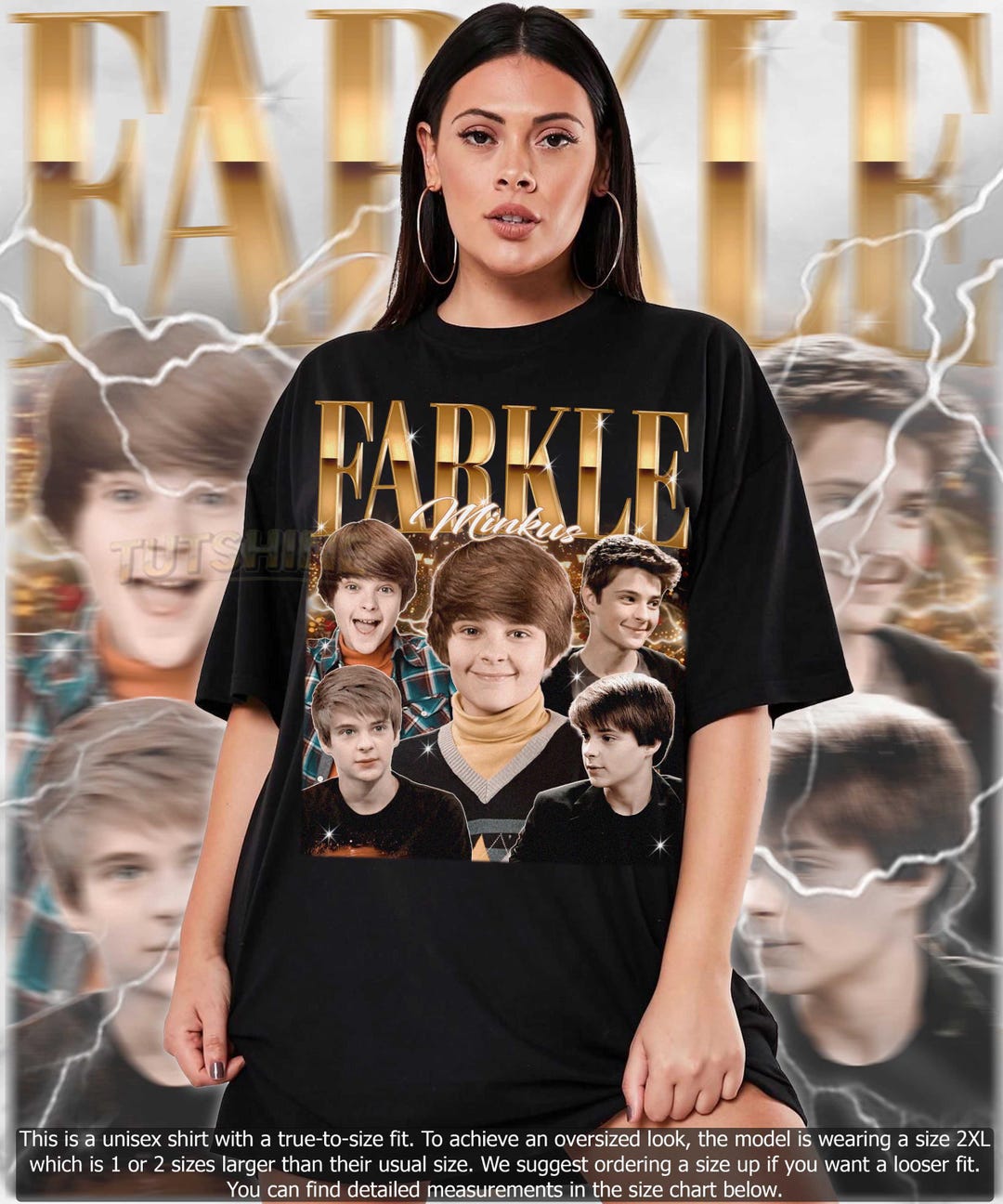 Farkle Minkus Vintage T-shirt - Girl Meets World Homage Tee - Etsy