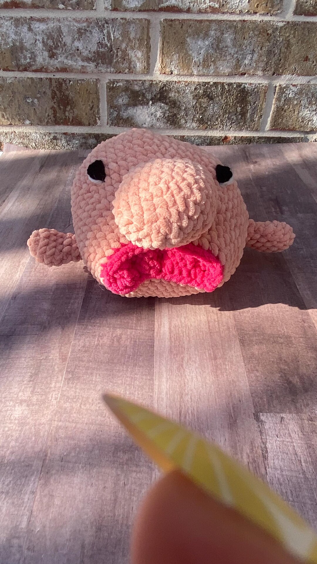 Crochet Blob Fish Plushie - Etsy
