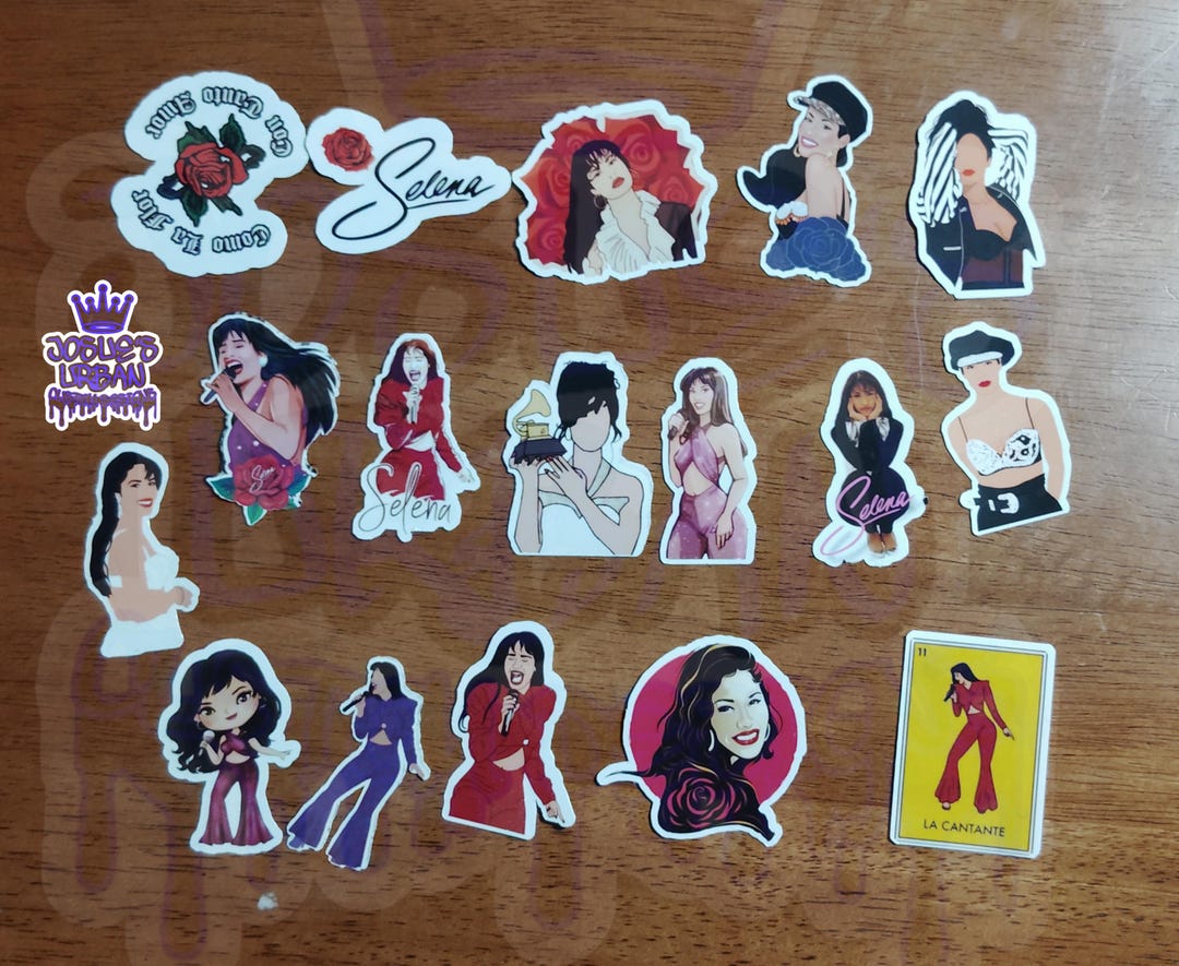 17pcs Selena Stickers Glossy and Holographic Stickers - Etsy