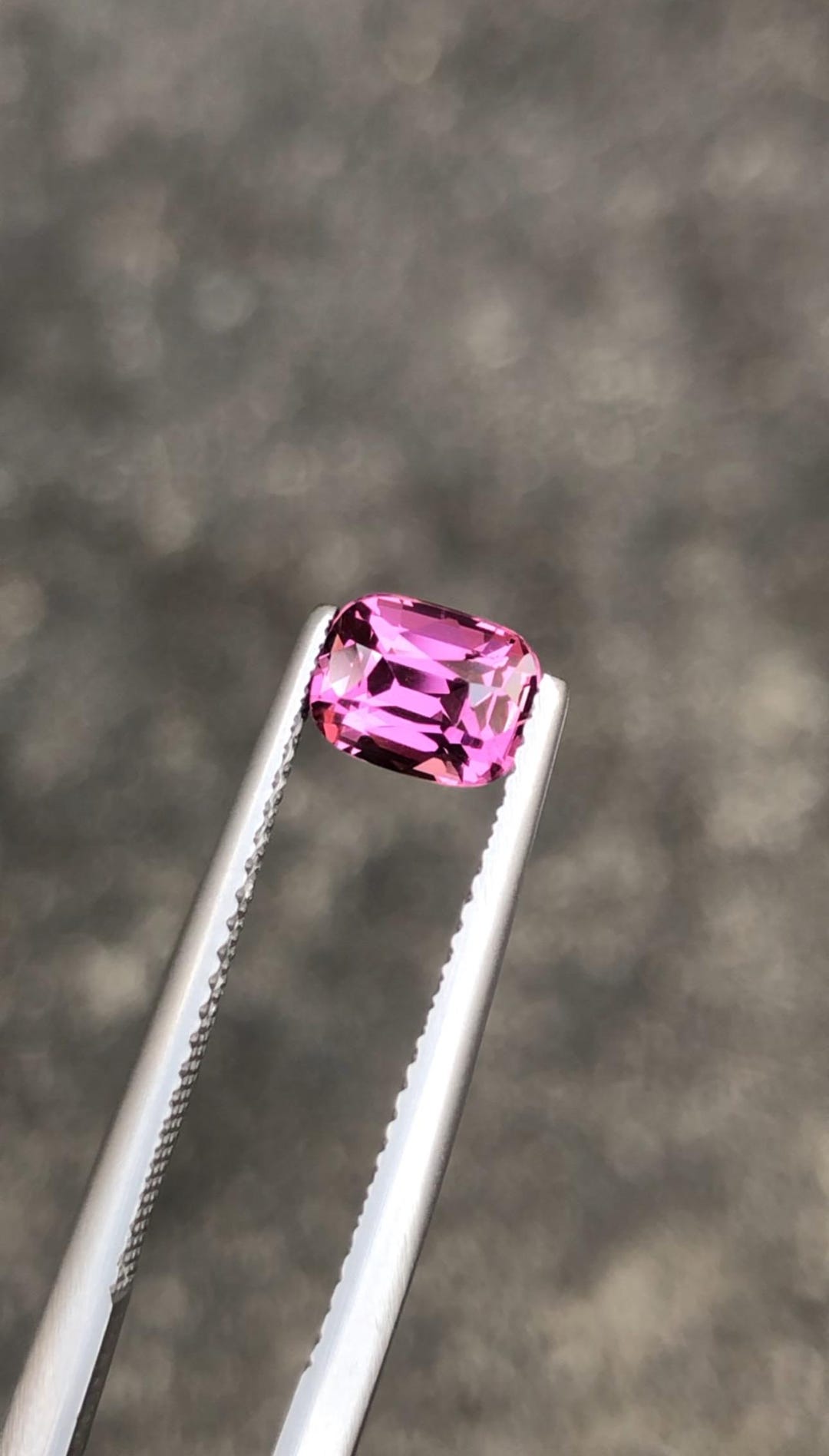 Natural Pink Spinel 1.06 CT , Cusion Cut Faceted, Loose Gemstone - Etsy