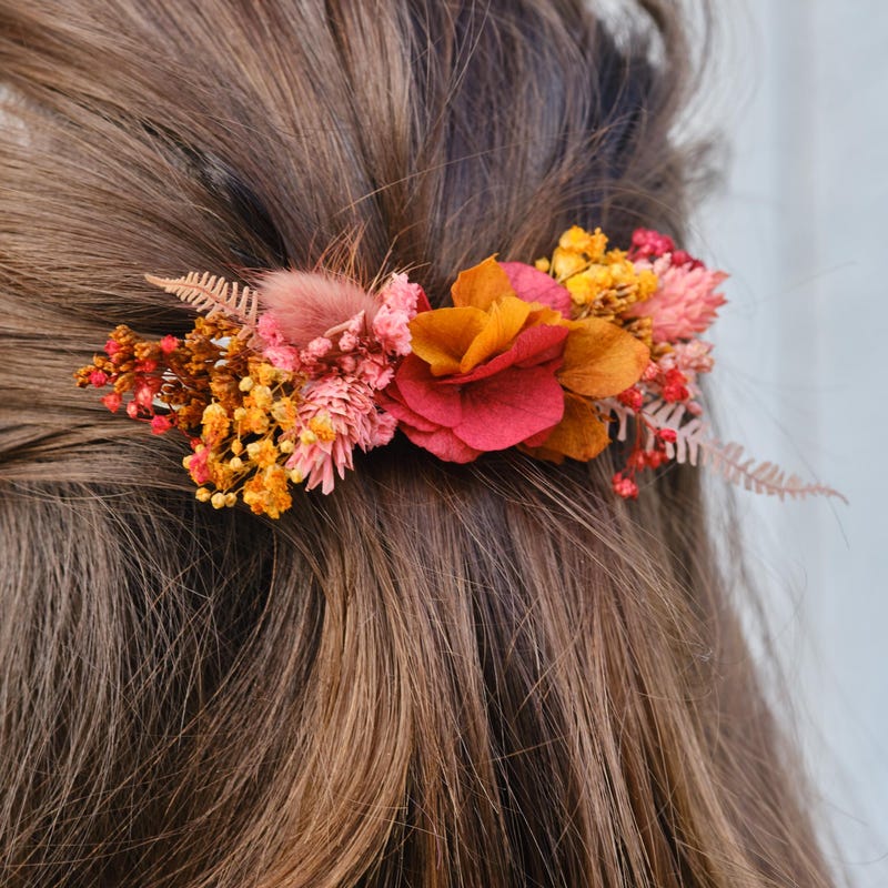 Flower Barrettes - Etsy