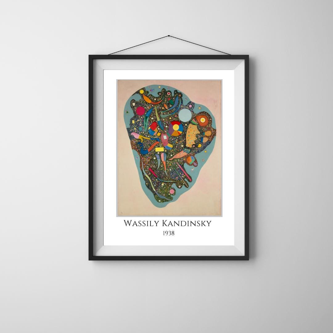 WASSILY KANDINSKY Printable Art Expressionism / Abstract Art - Etsy