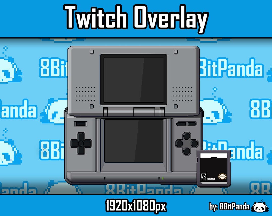 Retro Twitch Overlay NDS - Etsy
