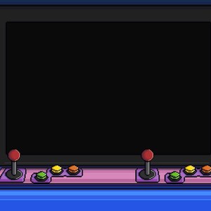 Retro Arcade Machine Twitch Overlay - Etsy
