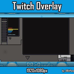 Retro Twitch Overlay NES - Etsy