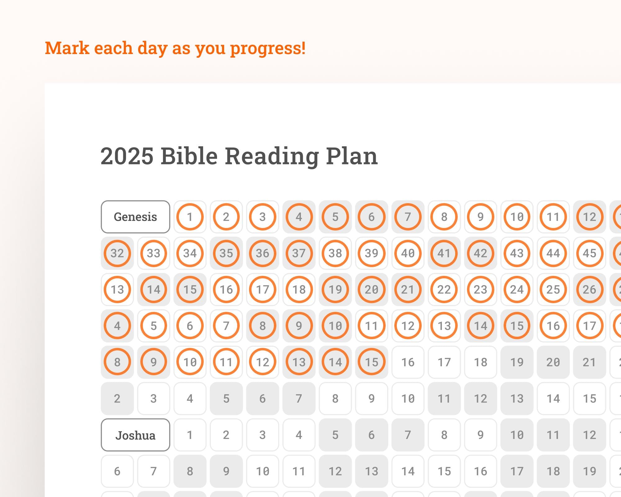 Bible Reading Plan | Editable PDF | 365 Days Bible Reading Tracker ...