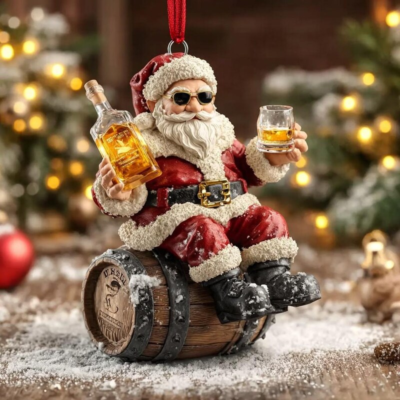 Christmas Whisky Baubles - Etsy UK