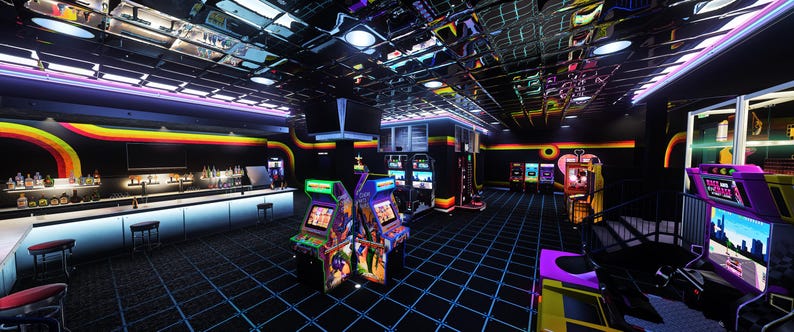 MAP - Player One Arcade - Fivem MLO - Etsy