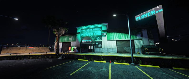 MAP - Player One Arcade - Fivem MLO - Etsy