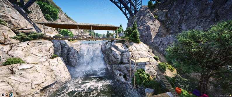 MAPA - Salón Riverside Serenity - FiveM MLO - Etsy México