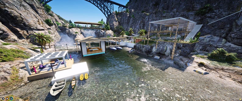 MAPA - Salón Riverside Serenity - FiveM MLO - Etsy México