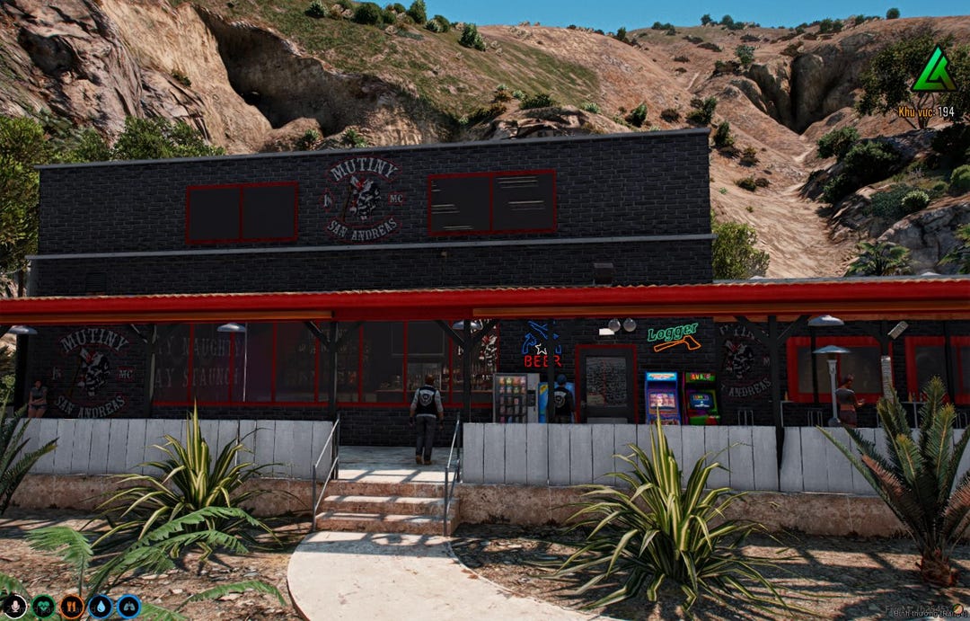 MAP - Hookies MC Clubhouse Interior - Fivem MLO - Etsy UK