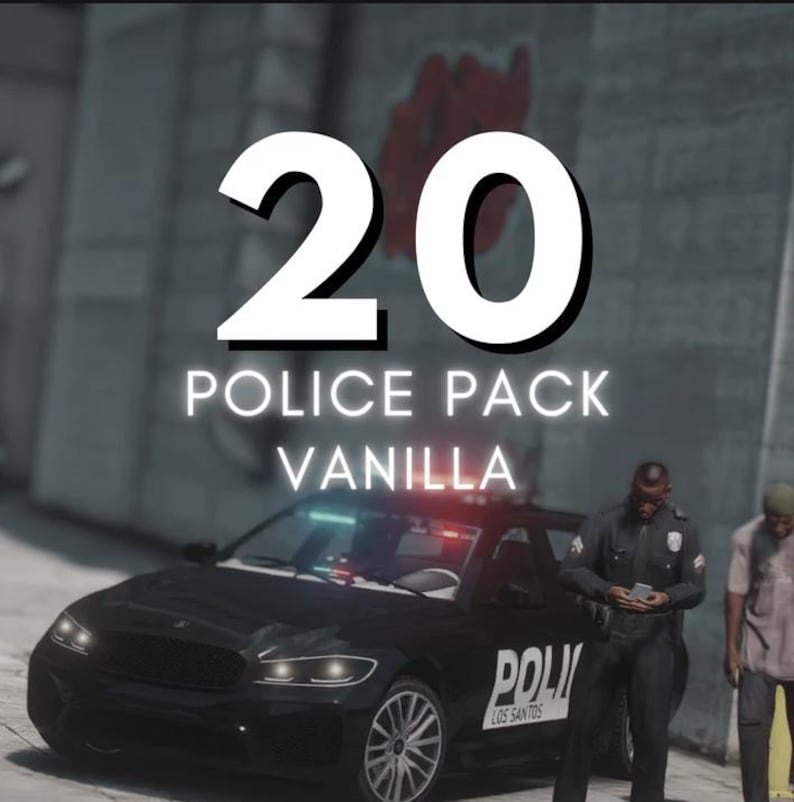 20 Police Vanilla Pack for Fivem Classic Law Enforcement Vehicles for ...