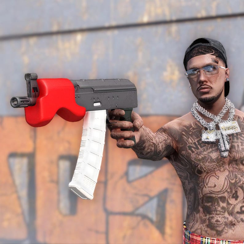 Arma Draco Roja para FiveM: Arma de fuego personalizada de alta calidad ...