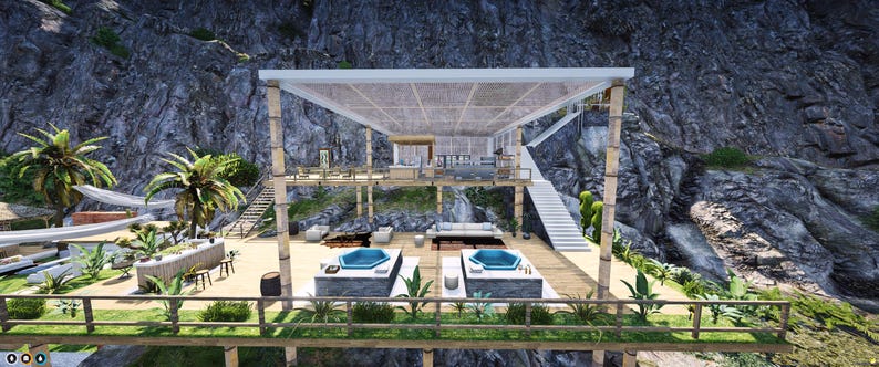 MAPA - Salón Riverside Serenity - FiveM MLO - Etsy México