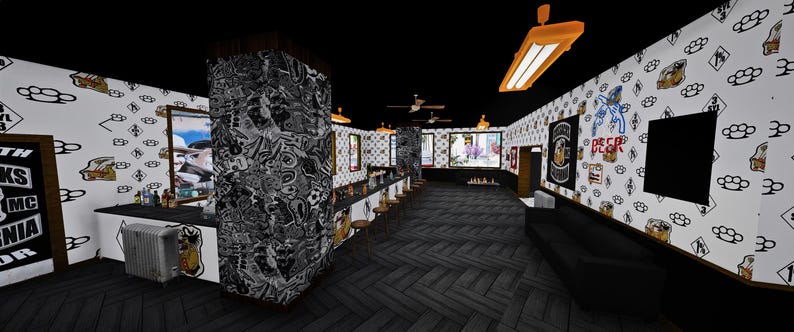 MAP - Biker Basement Mayans MC - Fivem MLO - Etsy