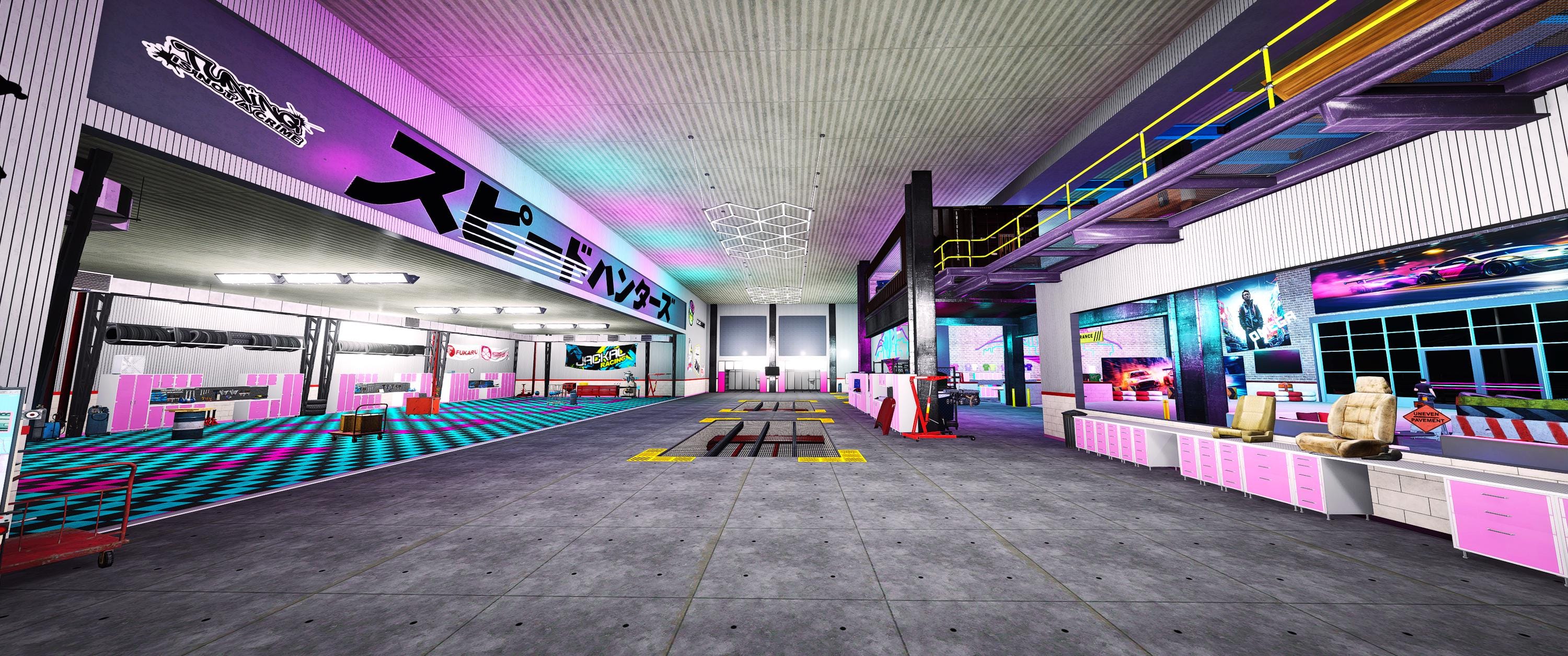 MAP - Speed Hunters Garage - Fivem MLO - Etsy