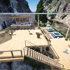 MAPA - Salón Riverside Serenity - FiveM MLO - Etsy México