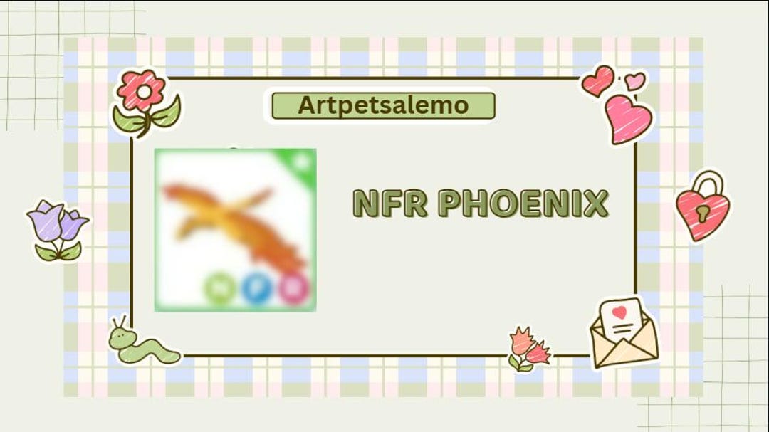 Adopt My Digital Arts Nfr Phoenix - Etsy