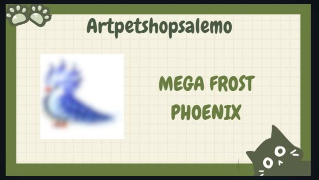 Mega Frost Phoenix Digital Item Fast Delivery - Etsy