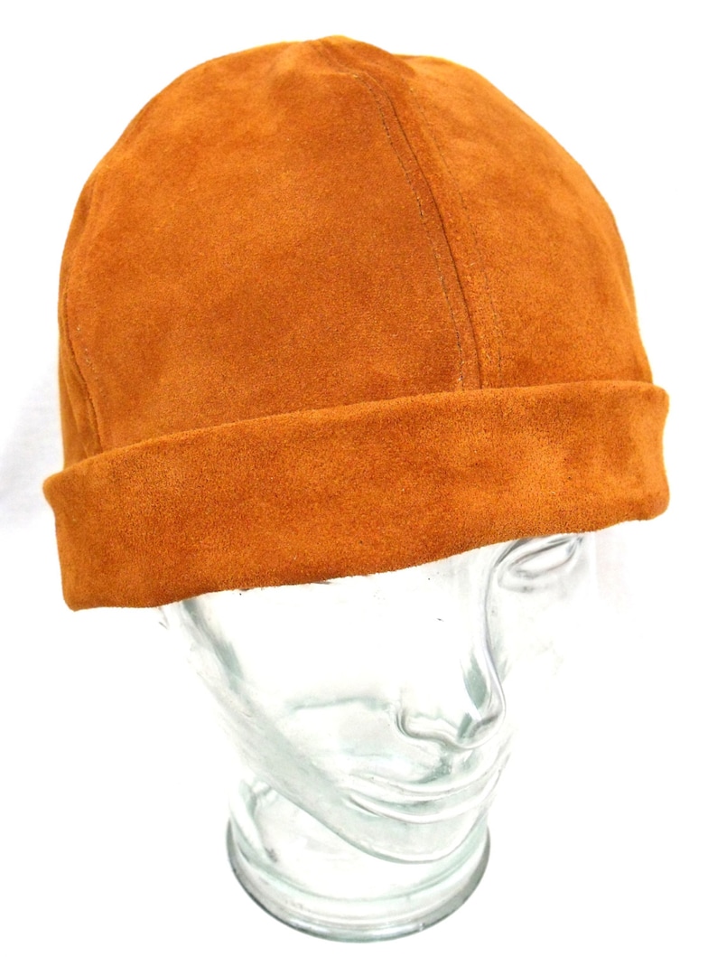 Leather I Robot Beanie Cap Will Smith I Robot Style | Etsy
