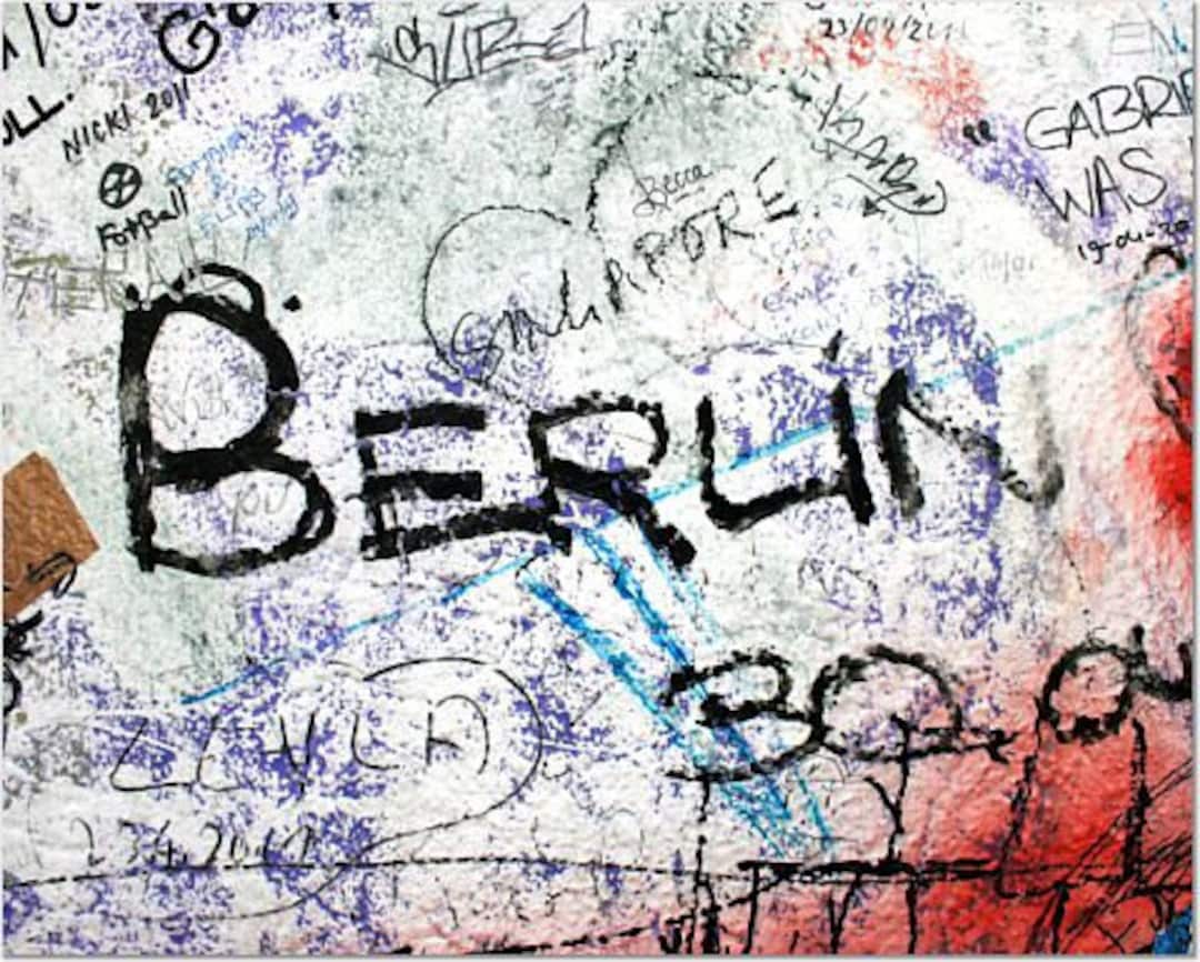 The Berlin Wall - Etsy