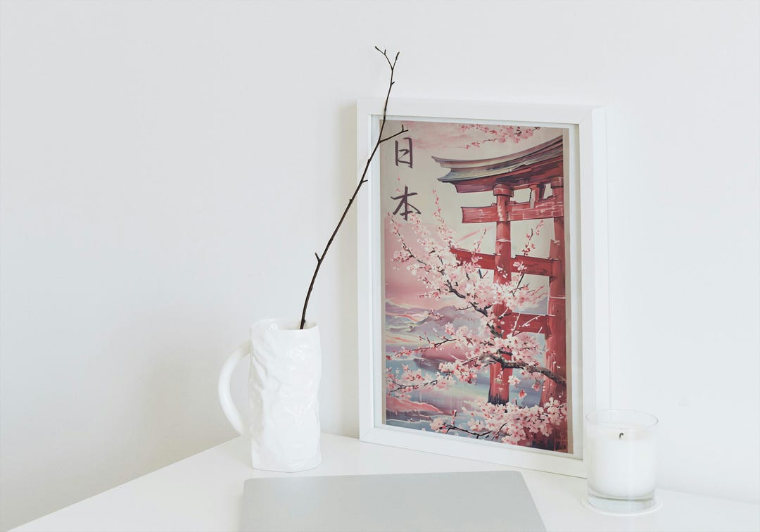 Nihon - Japanese Aesthetic Posters, Kawaii Wall Art, Japanese Kanji ...