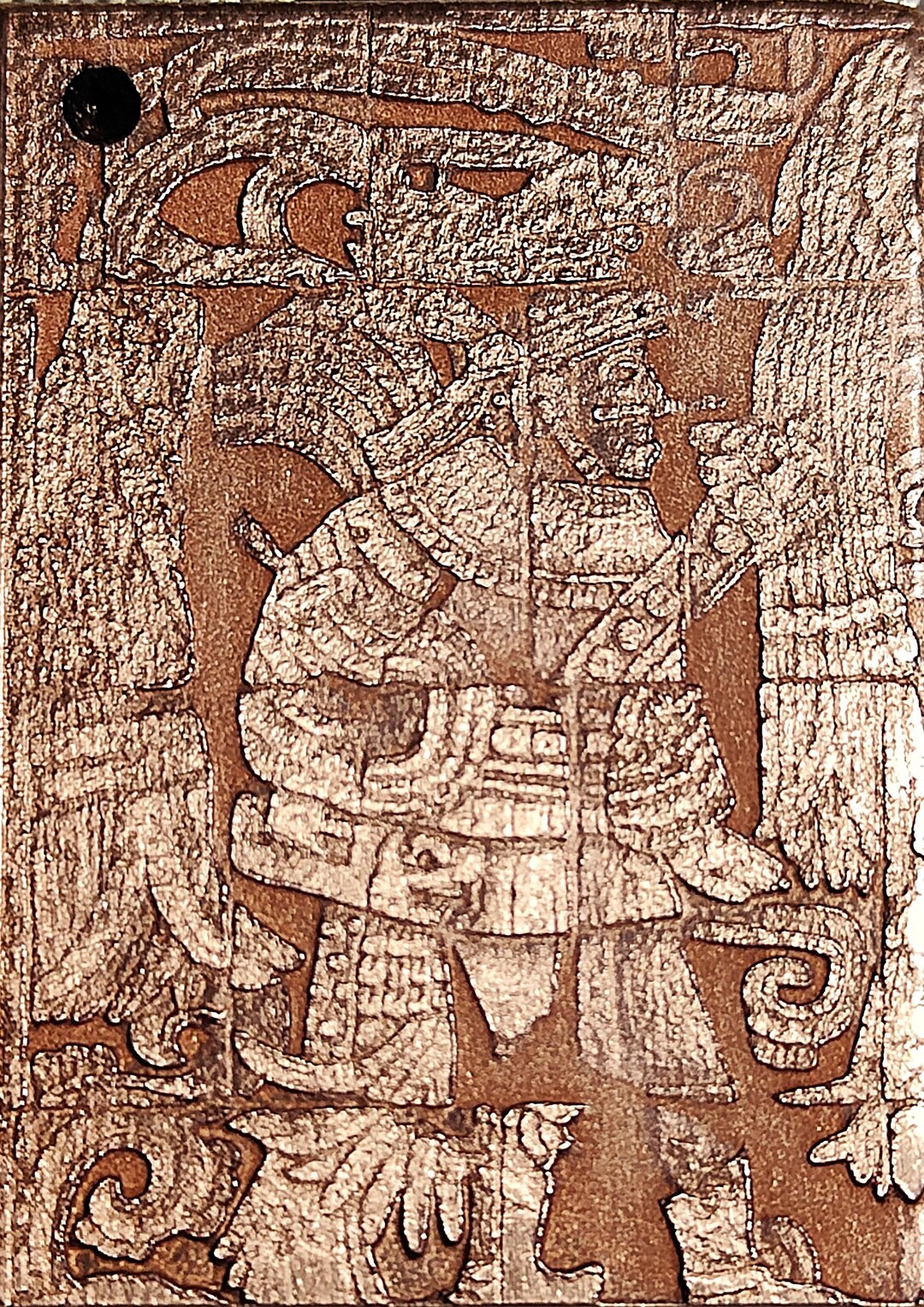 2 Engravings of Maya and Aztec Cultures | PNG Depth Maps for High ...