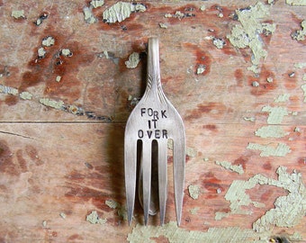 Funny fork quote | Etsy