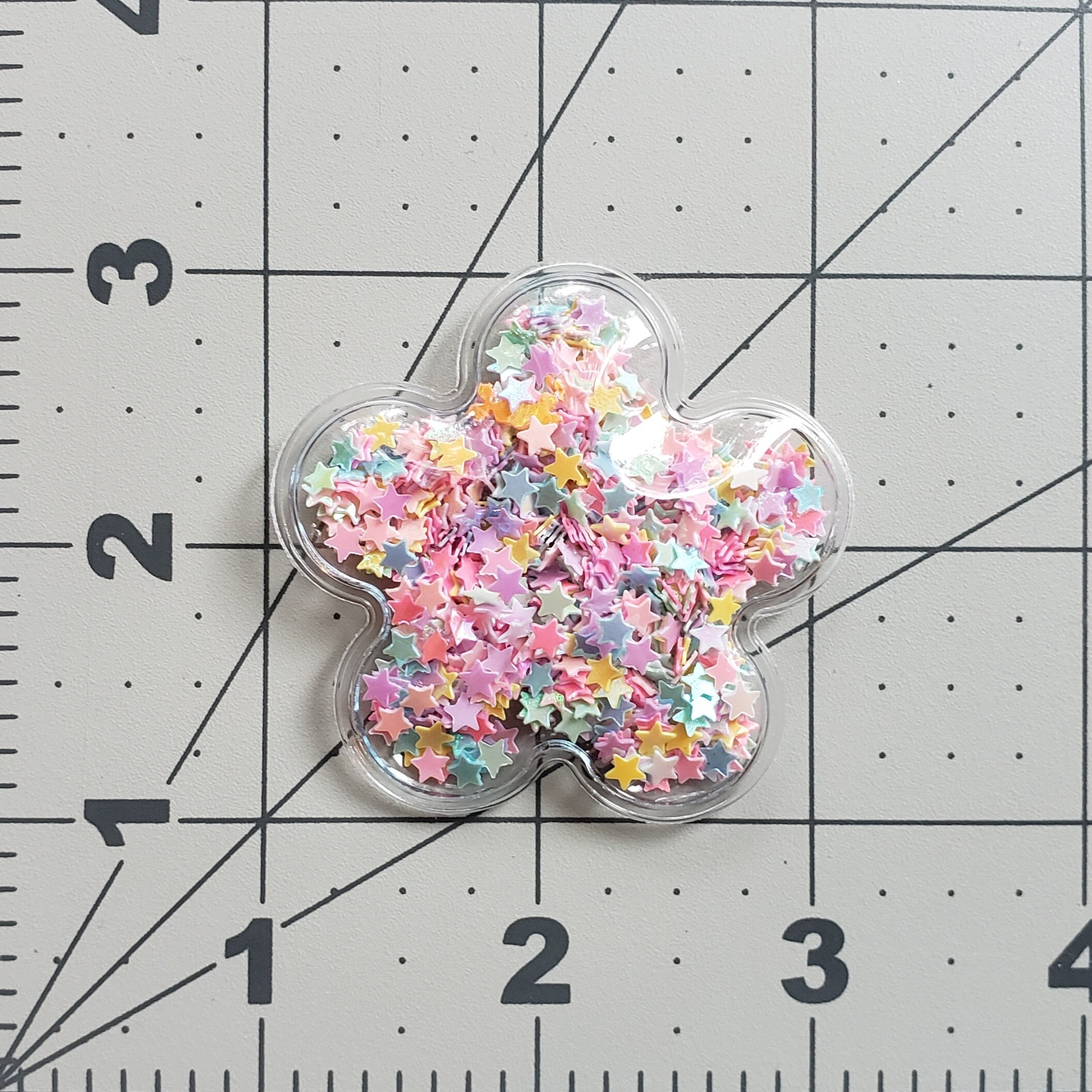 Large Flower Shaker ONE Seven Color Options Iridescent - Etsy