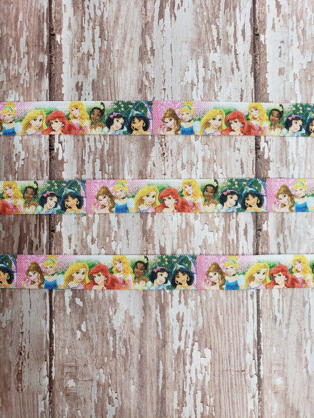 Inspired Pink Theme Park Princess Fold Over Elastic, 5/8 - Etsy