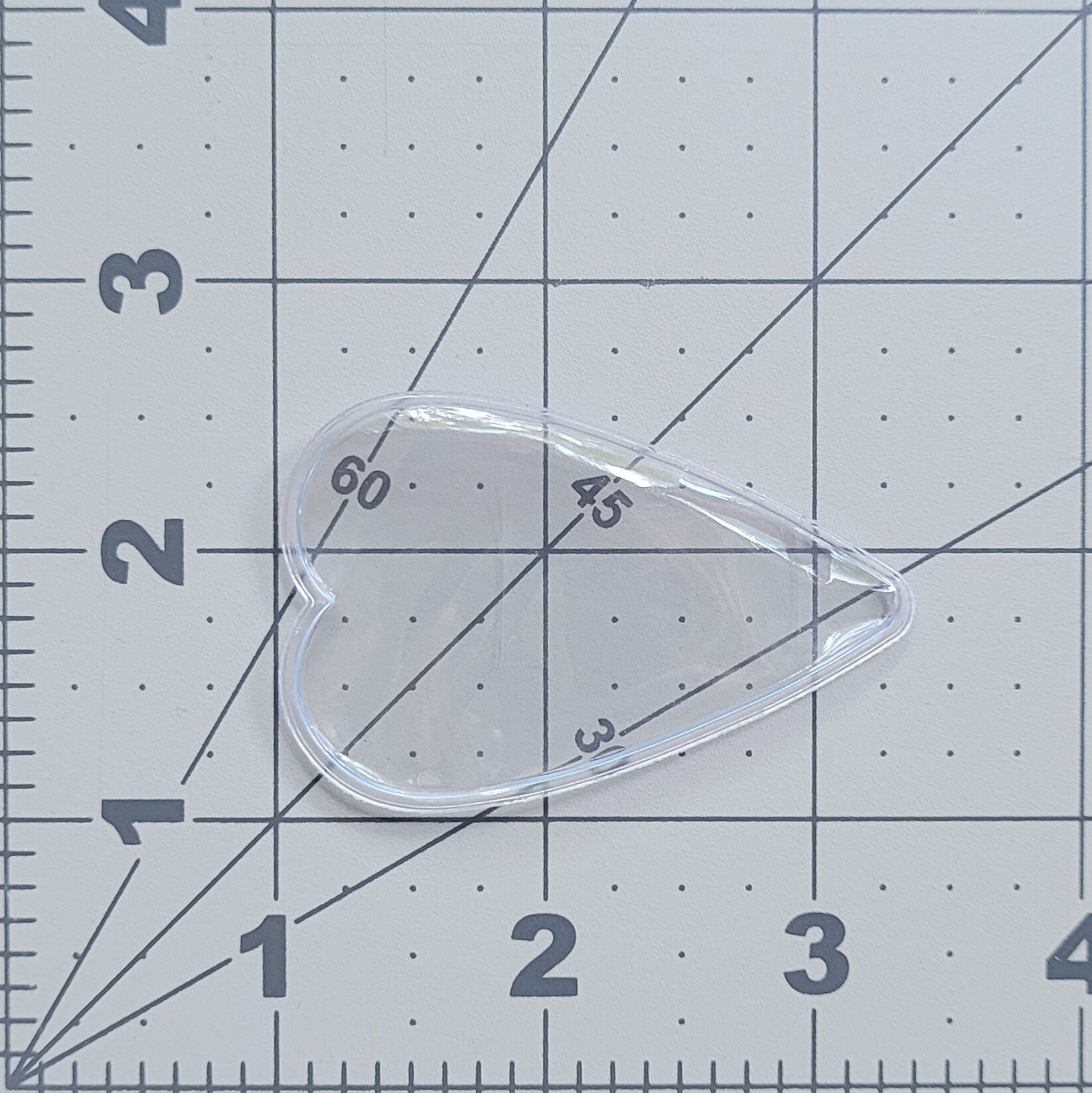 Pack of TEN Clear PVC Shaker Snap Clip Sleeve Heart Snap | Etsy