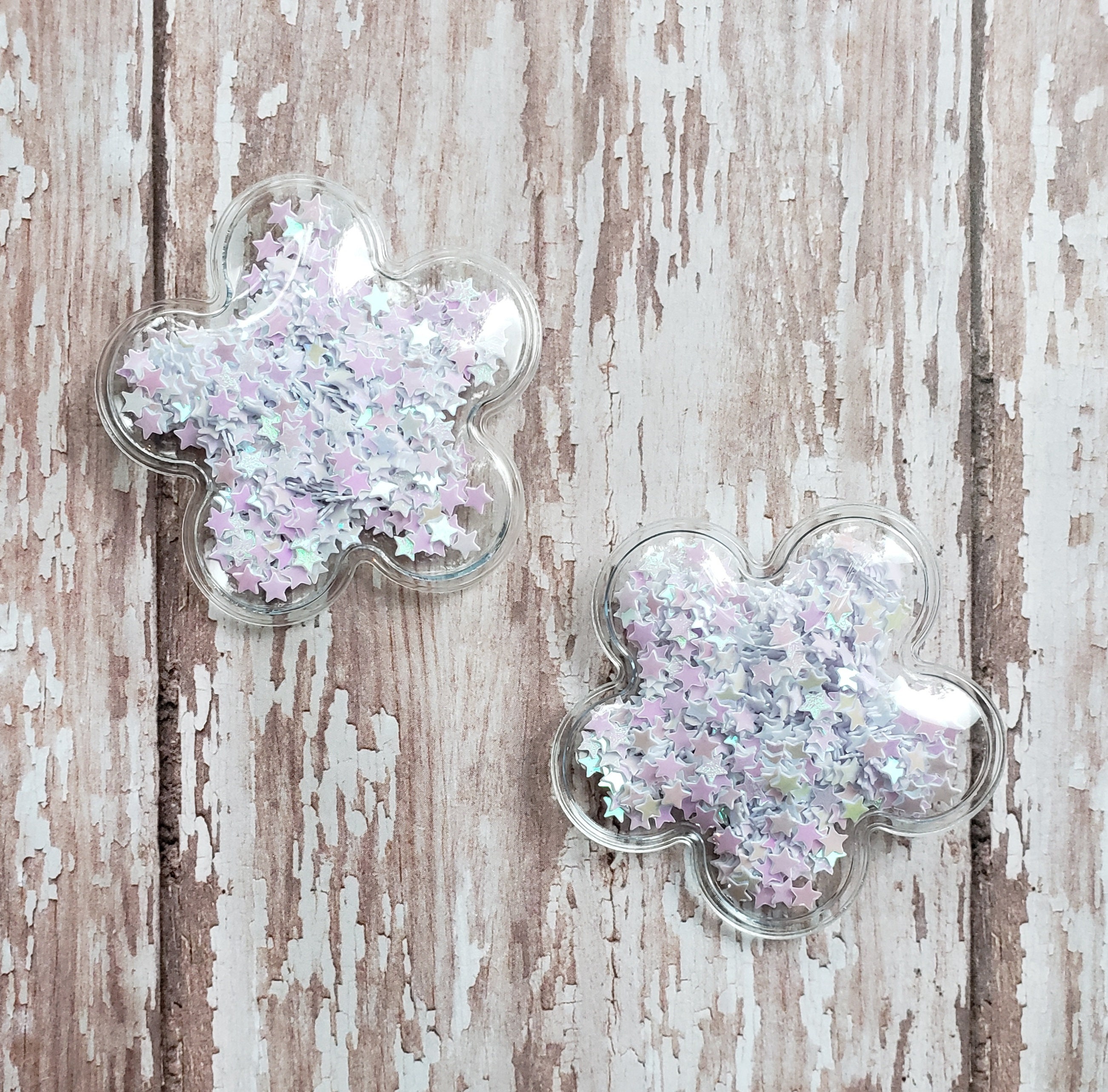 Large Flower Shaker ONE Seven Color Options Iridescent - Etsy