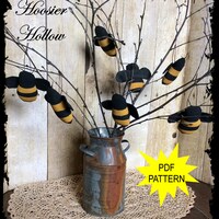 Primitive Bee - Etsy