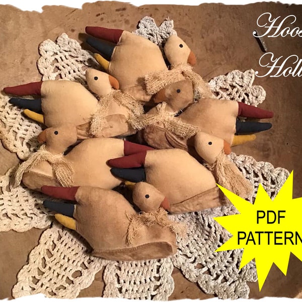 Primitive Turkey Pattern - Etsy