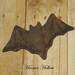 Primitive Bat Flats Pattern, Fall Sewing Bowl Filler Ornament Decor PDF ...