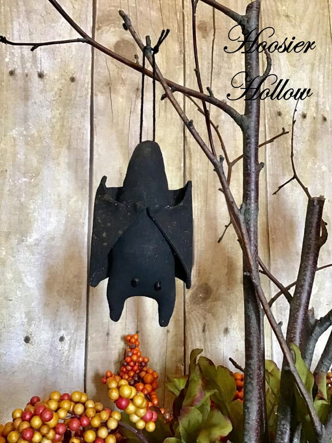 Small Hanging Bats Primitive Sewing Pattern Epattern PDF - Etsy