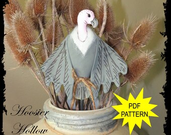 Primitive Vulture Pattern - Etsy