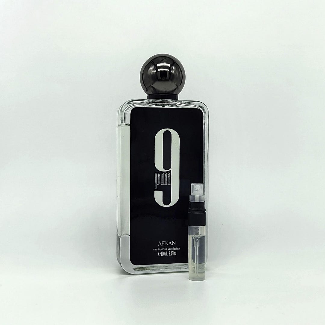 Afnan Perfume 9 Pm Perfume Sample/ Sample 2ml jean Paul Gaultier Ultra ...