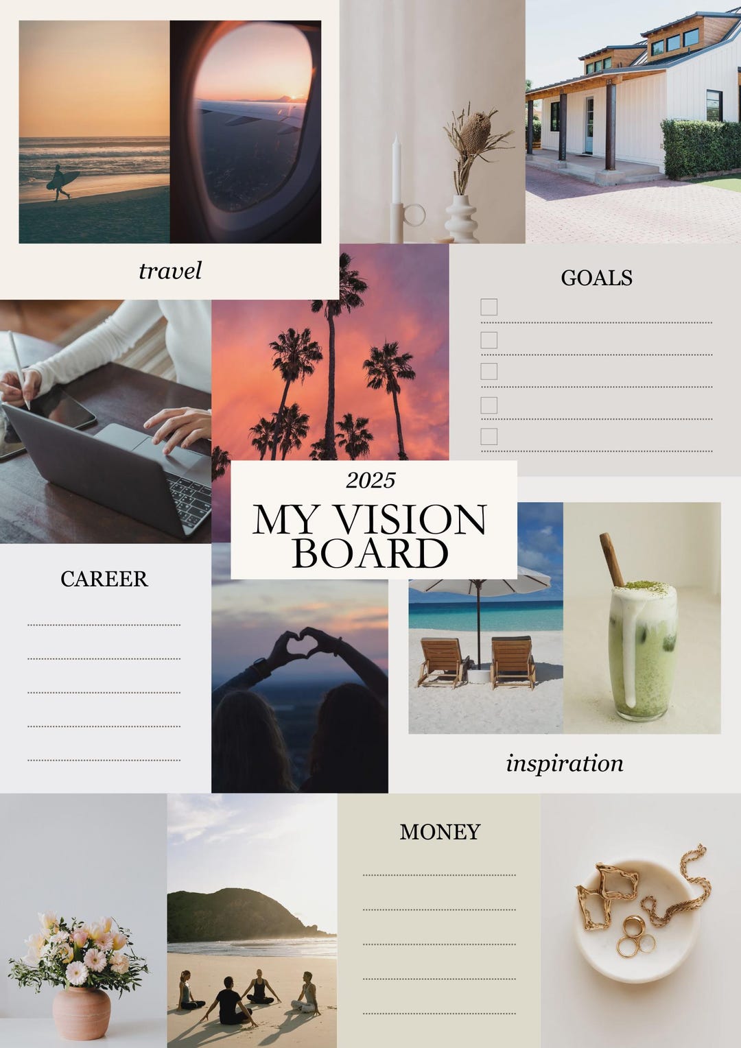 Vision Board Pack - Etsy
