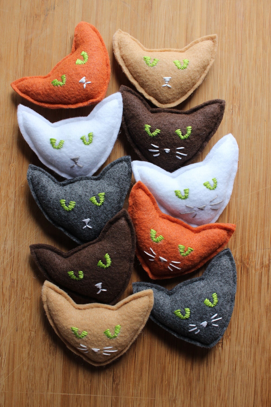 Felt Cat Bowl Filler - Etsy
