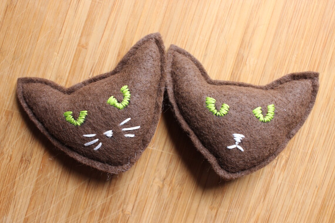 Felt Cat Bowl Filler - Etsy