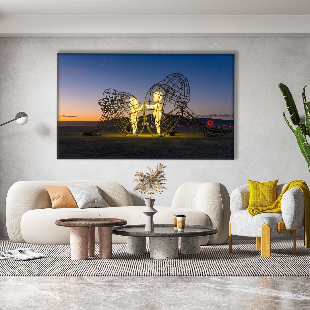 Alexander Milov Inner Child Artwork, Two People Turning Their Backs to ...