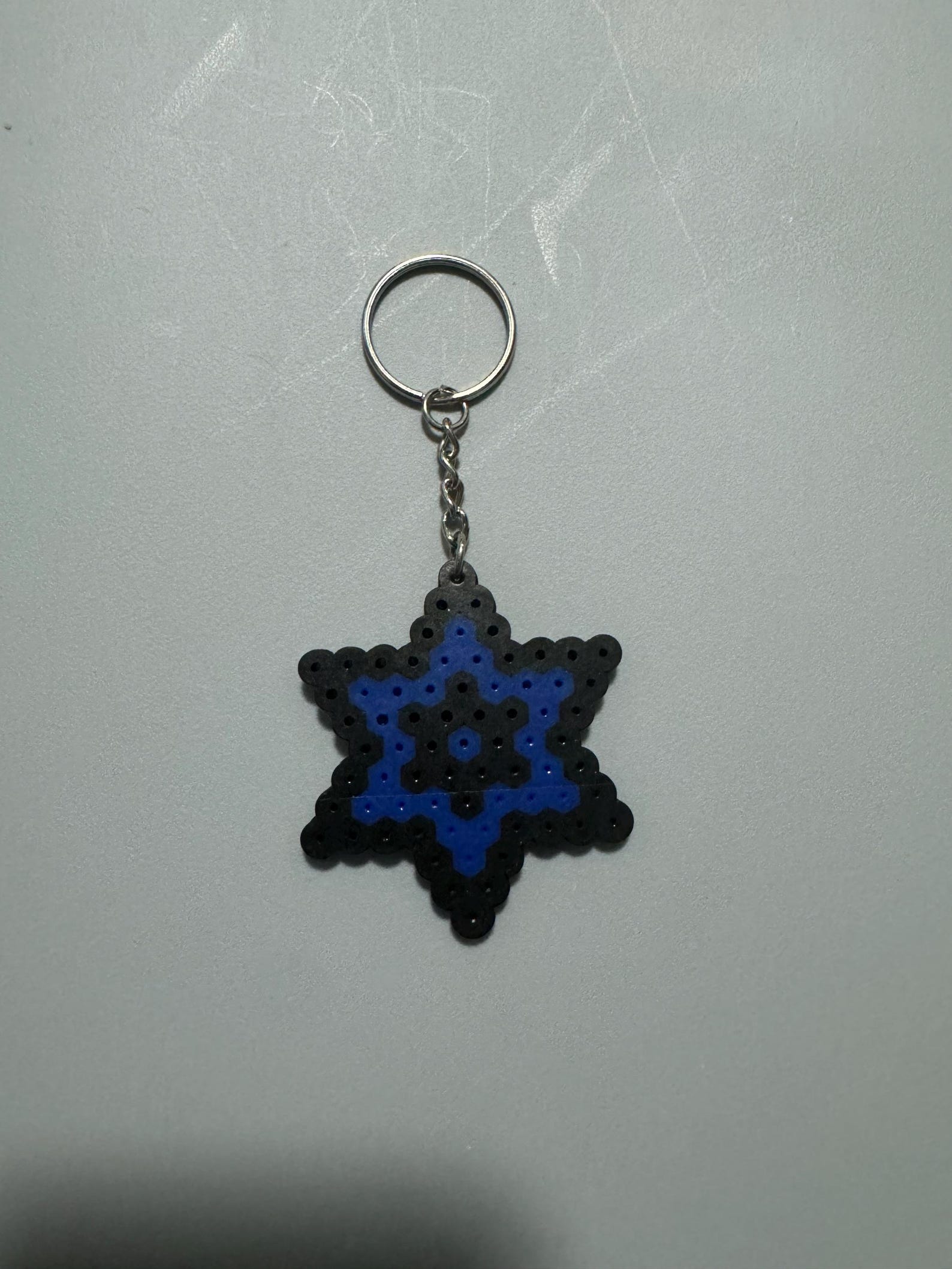 Mini Star Perler Bead Keychains - Etsy