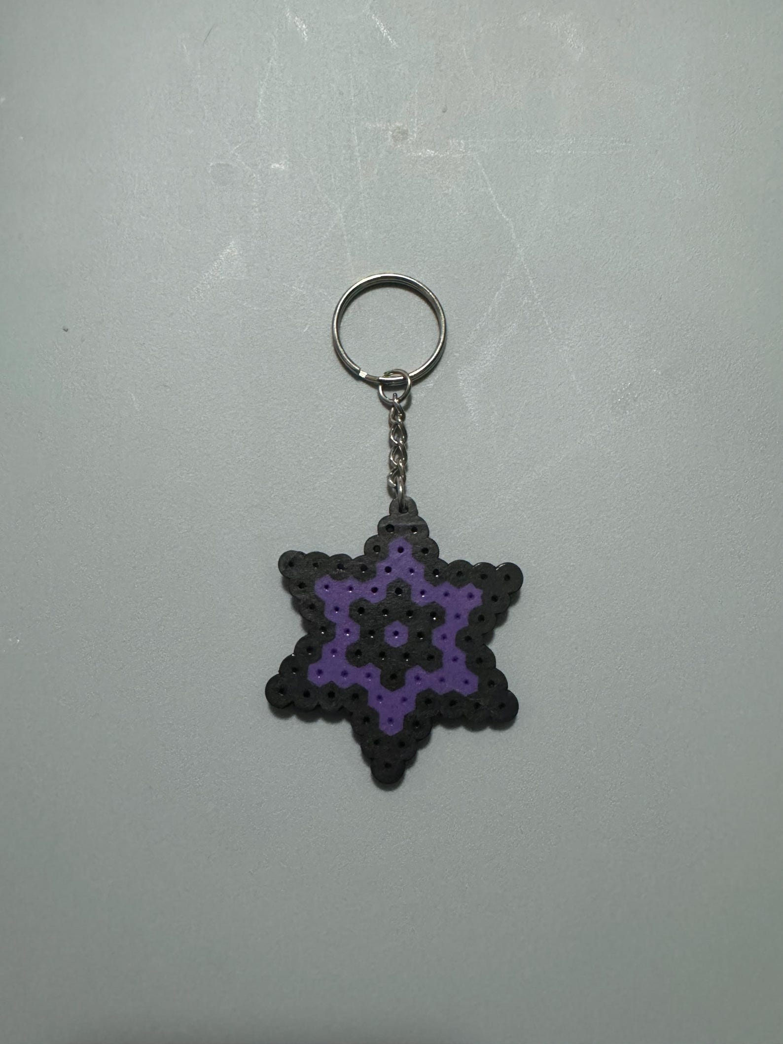 Mini Star Perler Bead Keychains - Etsy